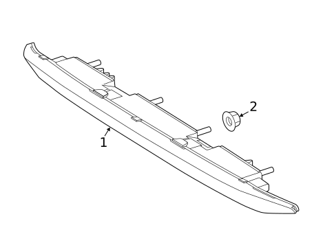 High Mounted Stop Lamp for 2019 Volvo XC60 | OEM Parts Online