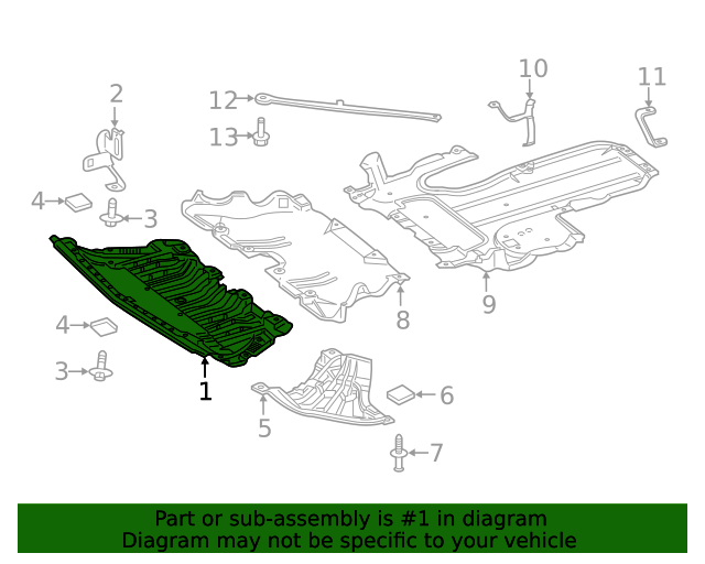 213-520-42-00 - Front Shield 2017-2023 Mercedes-Benz | Mercedes-Benz ...