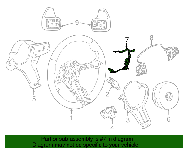 Genuine BMW 32-30-7-848-332 | Wire Harness | FREE Shipping on Most ...