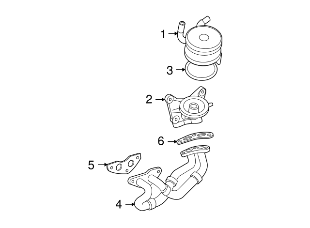 1992-2021 Lexus Engine Oil Cooler Gasket 90430-16012 | Longo Lexus