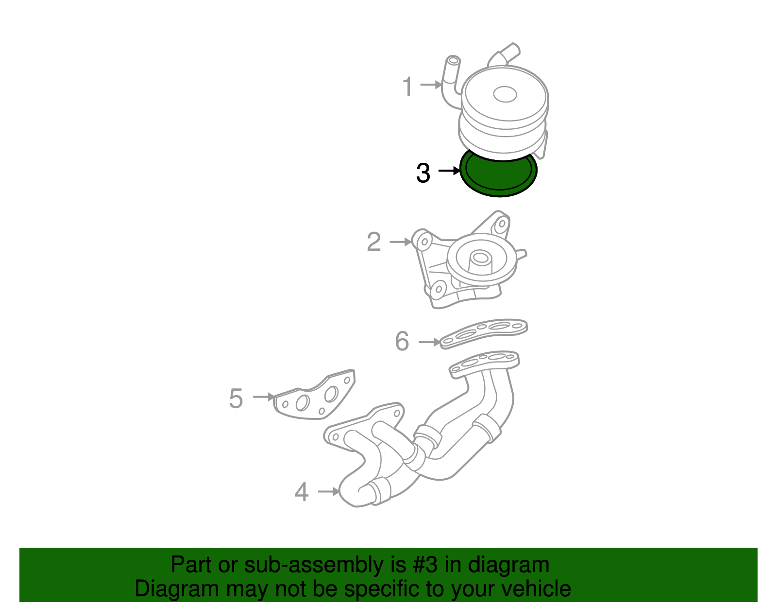 90430-16012 - 1992-2024 Lexus - Engine Oil Cooler Gasket | My L Parts