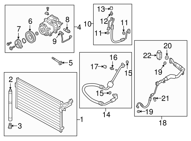 Genuine Control Valve for 2012-2022 Hyundai | Part# 97674-3M001 ...