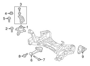 2012-2014 Hyundai Azera Trans Mount 21830-3V200 | OEM Parts Online