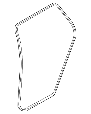 51227289638 - 2014-2018 BMW X5 Surround Weather-Strip (51-22-7-289-638 ...