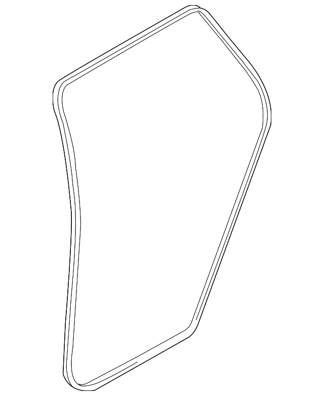 51227289638 - 2014-2018 BMW X5 Surround Weather-Strip (51-22-7-289-638 ...