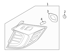 Genuine Bulb for 2020-2024 Hyundai | Part# 18642-21008-H | Hyundai OEM ...