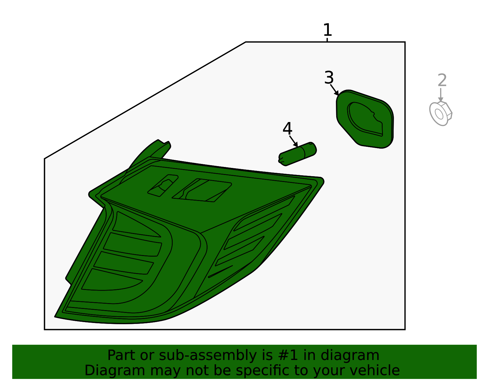 2020-2022 Hyundai Sonata Tail Lamp Assembly 92401-L0000 | Hyundai ...