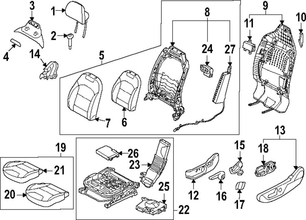 96125-AT600WK - USB Port 2023-2025 Kia | Kia.Parts Store