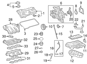 90311-92012 - Rear Main Seal 2014-2019 Toyota Highlander ...