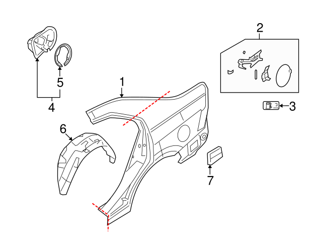 Genuine OEM Ford Part - Fuel Label 2U5Z-9A095-BA | Genuine OEM Ford ...