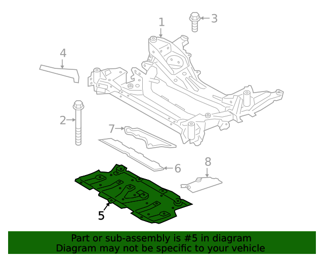 31-10-6-878-580 - Reinforced Plate - 2019-2024 BMW | BMW Parts Exchange