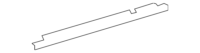 75730-12340 - Door Belt Molding (Right, Rear) - 2008-2015 Scion xB ...