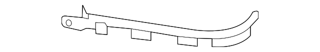 2017-2019 Ford Outer Molding - Driver's Side (LH) HC3Z-17K833-B ...