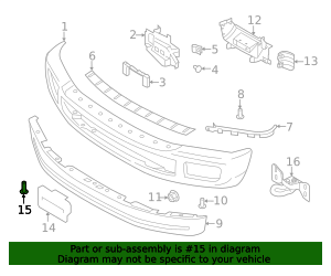 2017-2020 Ford Reinforcement - Driver's Side (LH) HC3Z-17C947-E ...