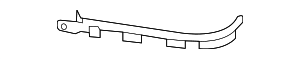HC3Z-17K833-A - Outer Molding - 2017-2019 Ford | Lasco Auto Parts