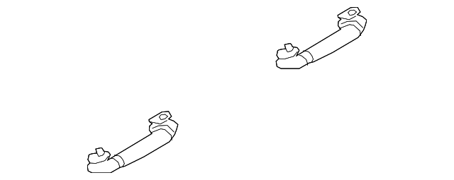 Genuine OEM Grip Handle Part# LR107333 Fits 2013-2022 Land Rover Range ...