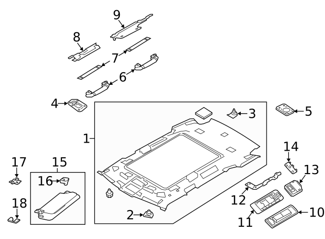 Genuine OEM AC Vent Housing Part# LR108703 Fits 2018-2022 Land Rover ...