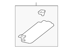 2013-2022 Land Rover Range Rover Sun-Visor LR162871 | LandRoverParamusParts