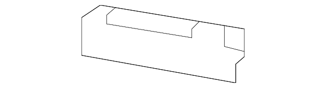 15839110 Front Driver Side Bumper Impact Bar Bracket 2007-2013 GM | GM ...