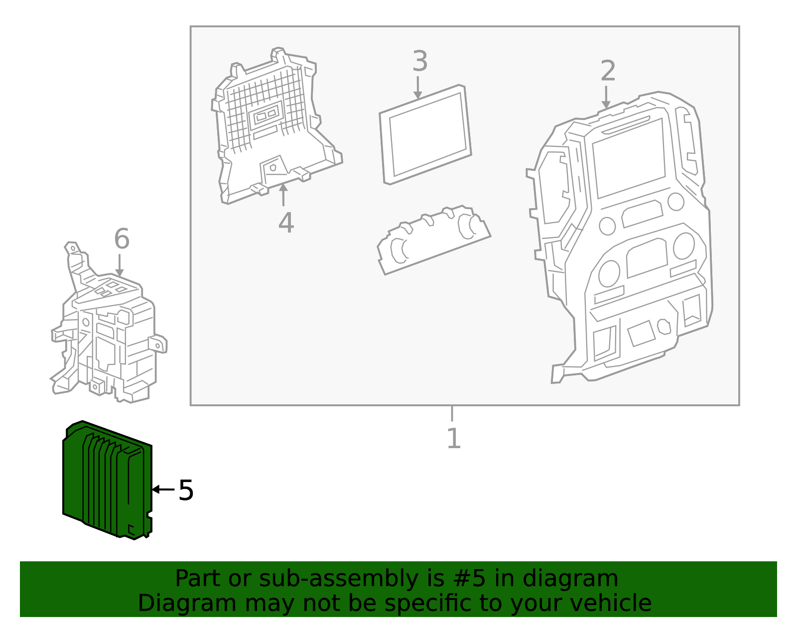 87836593 - Receiver 2021-2025 GM | AutoNation Parts