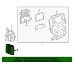 2021-2025 GM Receiver 87836593 GM | GMPartsDirect.com