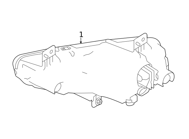26150-8996C - Fog Lamp Assembly 2020-2024 Nissan | Nissan Parts ...