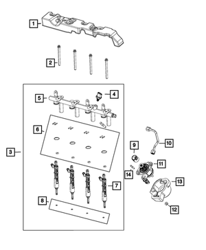 5281484ab - Fuel Injection Pump 2018-2024 Jeep | AutoNationParts.com