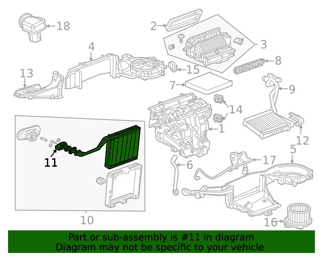 2020-2021 Cadillac Expansion Valve 84609902 | GMPartsDirect.com