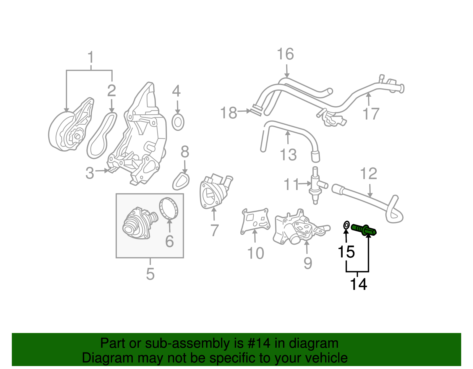 2002-2011 Honda Coolant Temp Sensor 37870-PNA-003 | OEM Parts Online