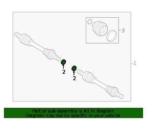 2017-2022 Volvo Axle Assembly Snap Ring 31492092 | OEM Parts Online