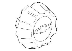 84627945 - Front and Rear Wheel Trim Cap 2021-2023 Chevrolet | GMPartsNow