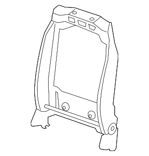 2010-2019 Mopar Seat Back Frame 68050468AA | TascaParts.com