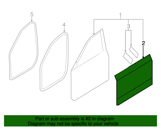 2016-2024 Volvo XC90 Outer Panel 31402466 | TascaParts.com