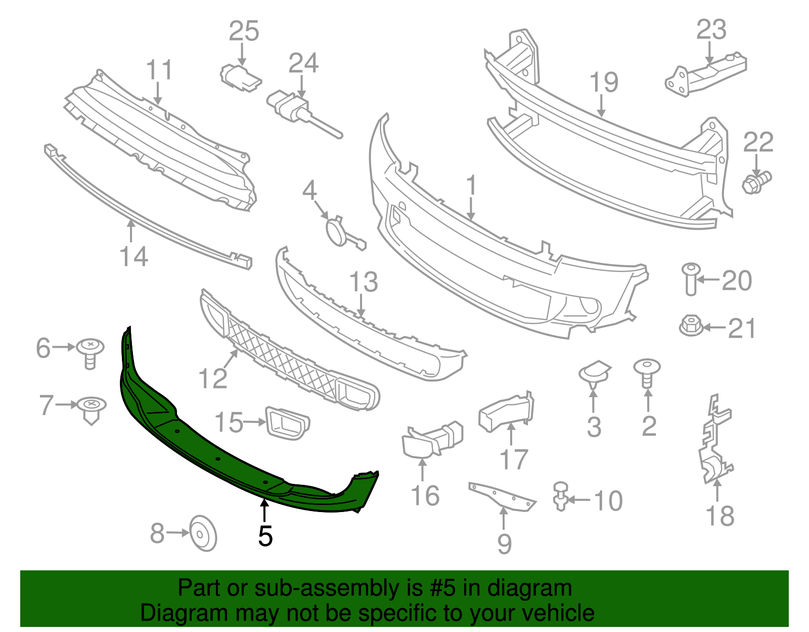 2012-2015 Mini Cooper Spoiler 51-11-2-759-225 | Mini Parts Direct