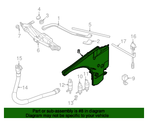 61677238667 - 2006-2015 BMW Washer Reservoir (61-67-7-238-667) | BMW of ...