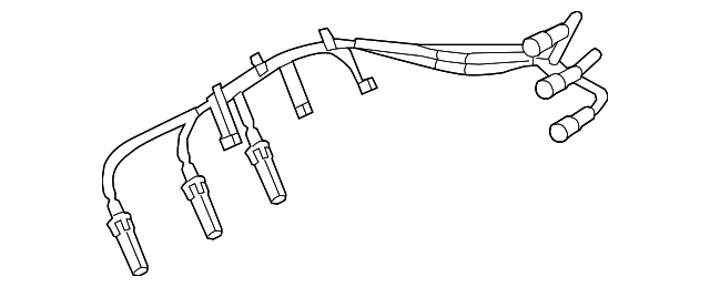 2007-2011 Jeep Wrangler Plug Wire Set 68017712AC | TascaParts.com