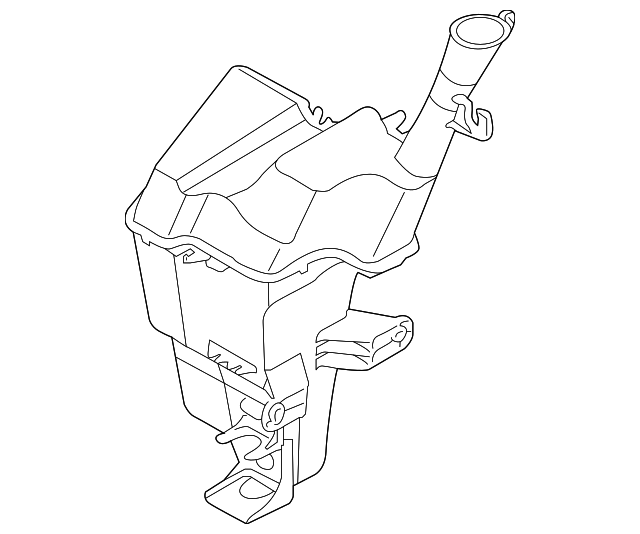 98620-1W010 - Washer Reservoir 2012-2015 Kia Rio | Kia.Parts Store