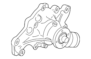 PW-665 - Motorcraft™ Water Pump 2003-2007 Ford | Ford Parts Direct