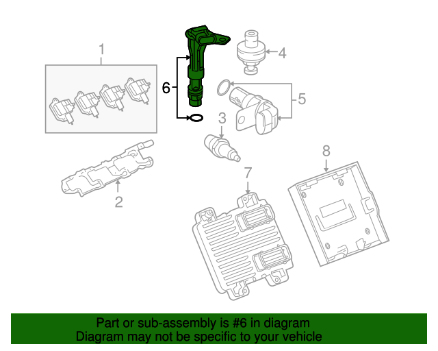 12591720 - Engine Camshaft Position Sensor 2004-2023 GM ...