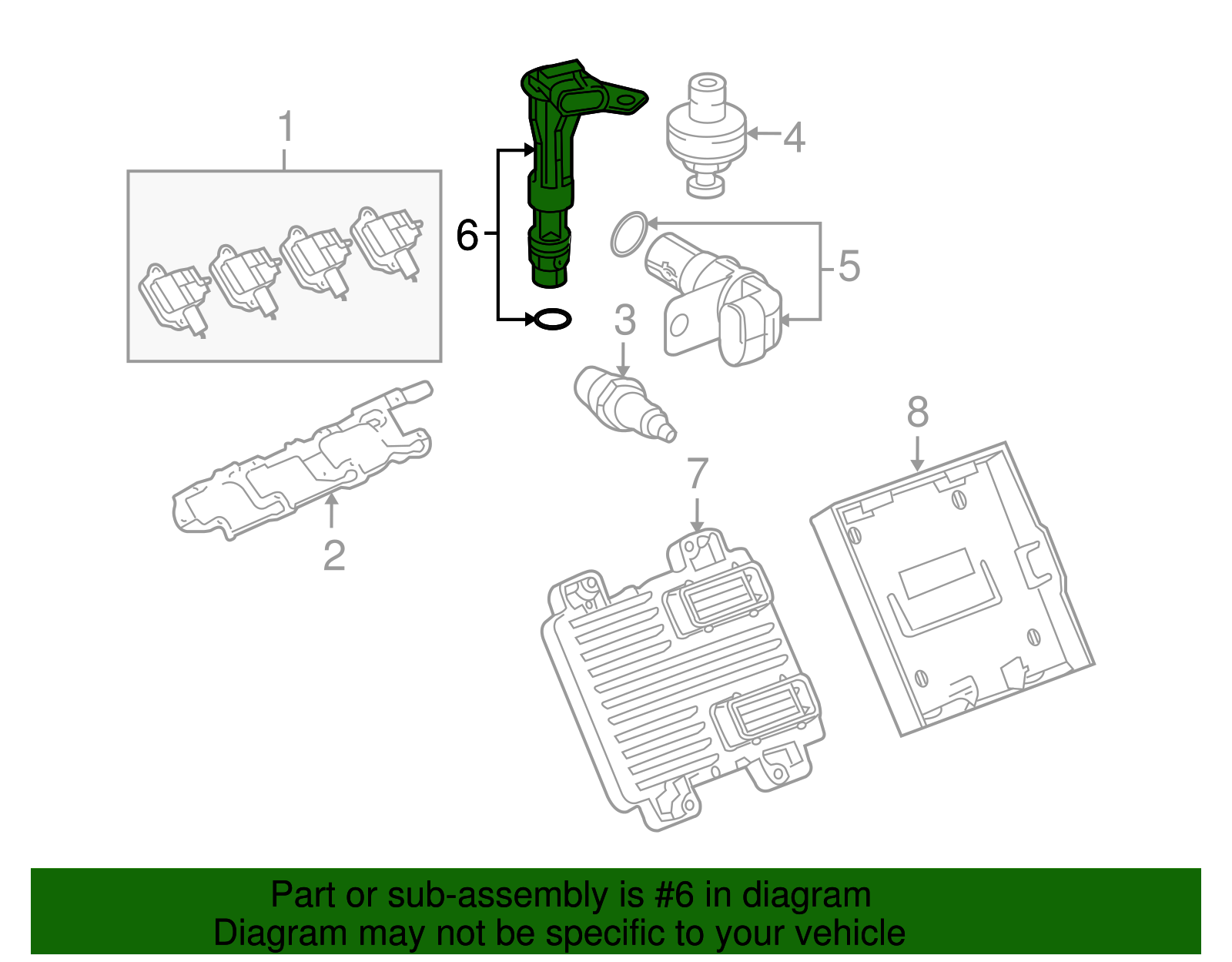 12591720 - Engine Camshaft Position Sensor 2004-2023 GM | GMC Parts Canada