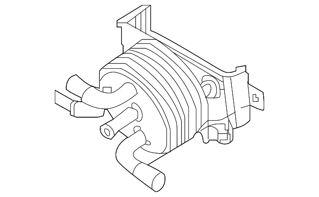 21606-9JJ0A - Automatic Transmission Oil Cooler - 2019-2021 Nissan ...