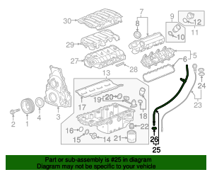 2016-2021 GM Guide Tube 12660373 | GMPartsDirect.com