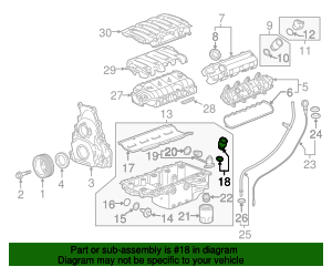 2016-2025 GM Engine Oil Flow Check Valve 12670540 GM | GMPartsDirect.com