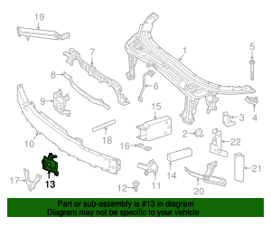 Absorber - Part #205-626-08-00 | Mercedes Parts Center