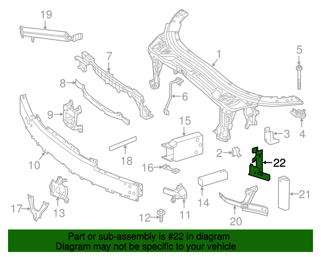 205-620-79-00 - Upper Support 2015-2023 Mercedes-Benz | Mercedes-Benz ...