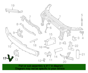 2015-2023 Mercedes-Benz Front Brace 2056204100 | AutoNationParts.com