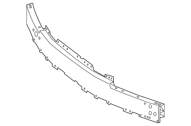 Mercedes-Benz OEM Impact Bar Part# 205-620-20-34 | OEM Vehicle Parts