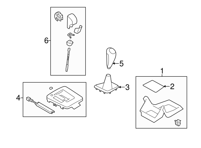 2015-2020 Subaru WRX STI Shift Boot 92123VA200 | Subaru Parts Store