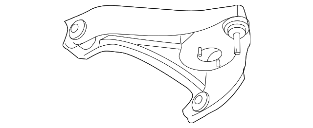 2006-2021 Mopar Lower Control Arm - Driver's Side (LH) 68298347AB ...