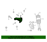 2006-2021 Mopar Lower Control Arm - Driver's Side (LH) 68298347AB ...